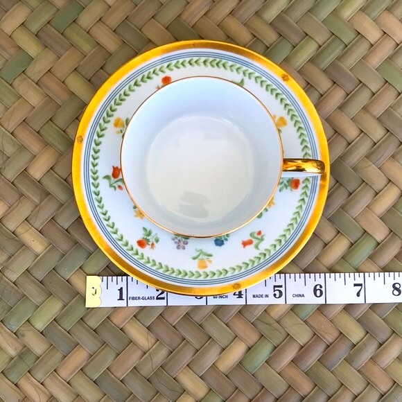 Dior | Dining | Christian Dior Tea Cup And Saucer Set | Poshmark